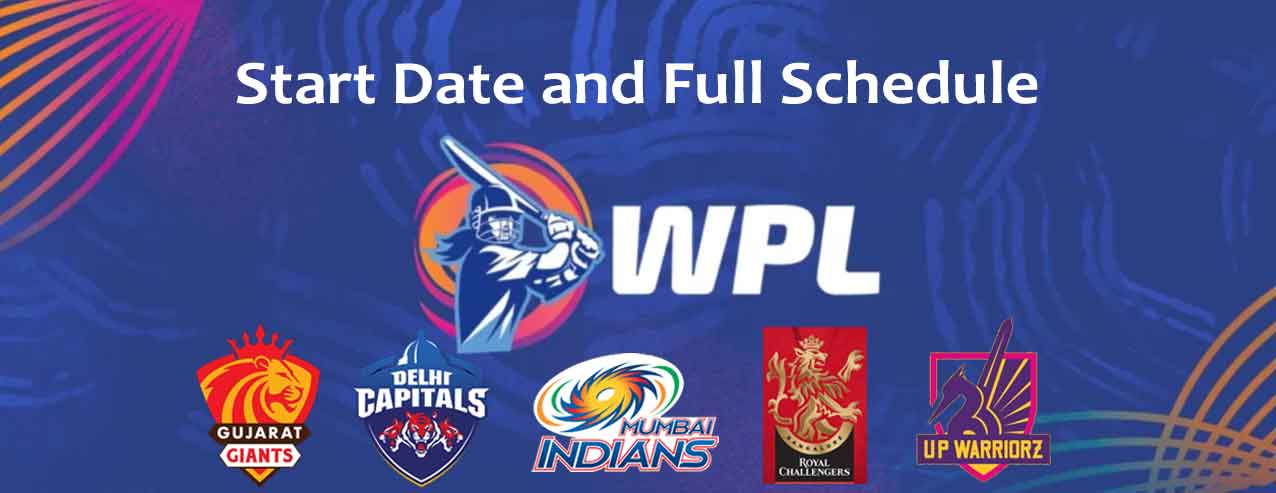 WPL Schedule 2024 | Women's Premier League (WPL) 2024